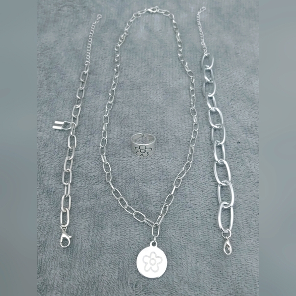 Jewelry | 4piece Chain Link Set | Poshmark